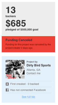 Fake US Football Game Pulled From Kickstarter - Crowdfund Insider