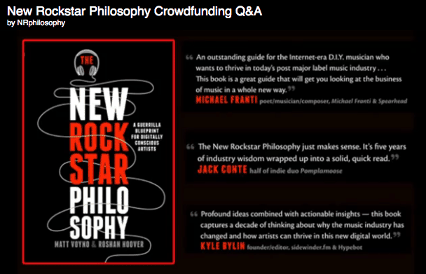New Rock Star Philosophy | Crowdfund Insider