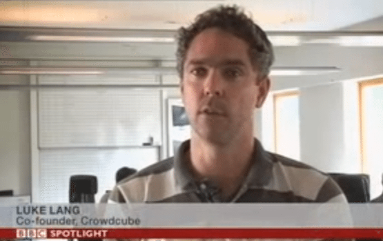 Luke Lang Crowdcube Co-Founder On BBC Spotlight (Video) | Crowdfund Insider