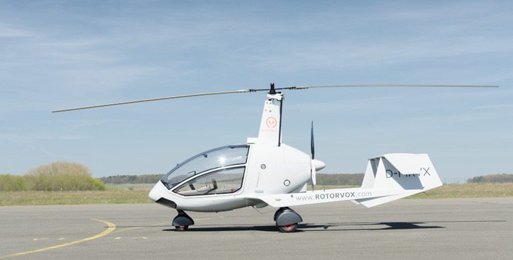 Rotorvox Nears Seedmatch Crowdfunding Goal For C2A Gyrocopter Carbon ...