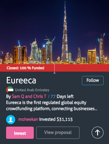 Eureeca Easily Closes Self-Crowdfunding Round: 100% Funded | Crowdfund ...