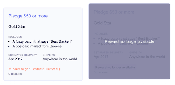 Brief: Kickstarter Announces New Reward Scheduling Feature | Crowdfund ...
