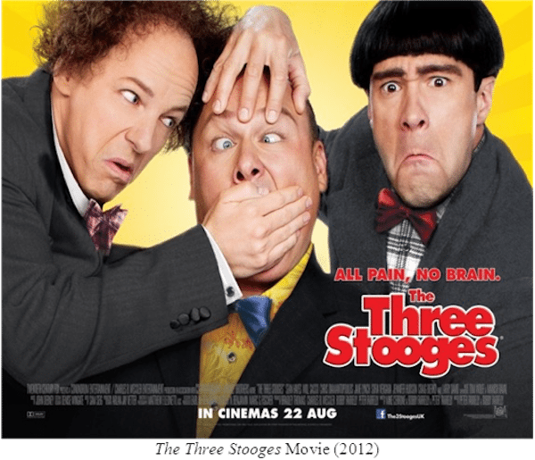 The Three Stooges Larry Moe And Curly