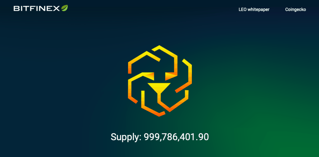 Bitfinex Starts Buying Back LEO Tokens Issued To Cover Funds Seized By ...