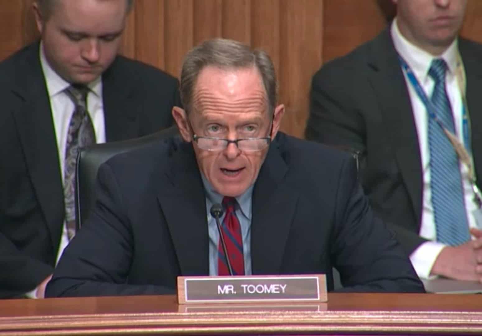 Senator Toomey Shoots Down Crypto Tax In Infrastructure Bills As ...