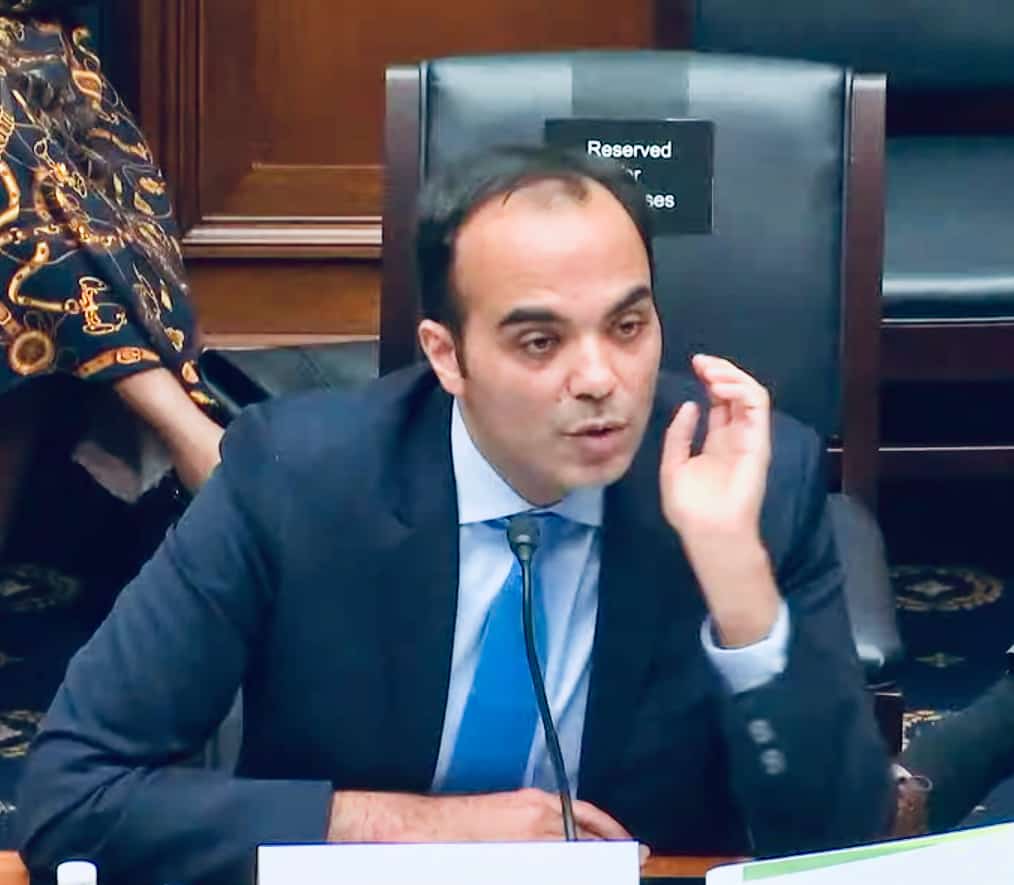 Consumer Financial Protection Bureau (CFPB) Director Rohit Chopra ...