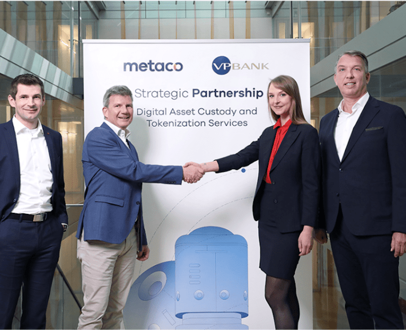 Digital Asset Firm Metaco Partners Collaborates With VP Bank To Provide ...